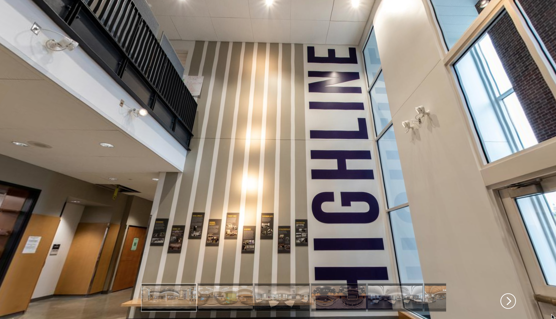 Take a 360 degree tour of the new Highline High School | Westside Seattle